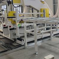 China High Output Fully Automatic Stone Wool Sandwich Panel Line Easy To Operate For Roof And Wall Applications for sale