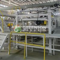 China High Efficiency Full-Automatic PU Sandwich Panel Production Line Easy To Operate For Roof And Wall for sale