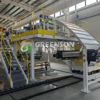 China Customized Full-Automatic Rock Wool Sandwich Panel Production Line Easy To Operate for sale