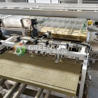 China Customized Full-Automatic Rock Wool Sandwich Panel Production Line Easy To Operate for sale