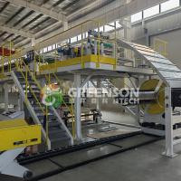 China Full-Automatic Continuous Rock Wool Sandwich Panel Production Line With 40-300 Mm Thickness And 950-1200 Mm Width for sale