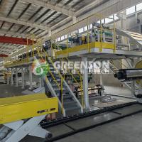 China Full-Automatic Continuous Rock Wool Sandwich Panel Production Line With 40-300 Mm Thickness And 950-1200 Mm Width for sale