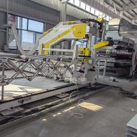 China Fully Automatic PU PIR Sandwich Panel Production Line For Cold Room With 40-300 Mm Thickness And 950-1200 Mm Width for sale
