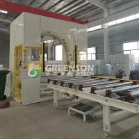 China Fully Automatic PU PIR Sandwich Panel Production Line For 40-300 Mm Thickness And 950-1200 Mm Width for sale