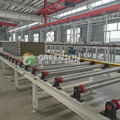 China Fully Automatic PU PIR Sandwich Panel Production Line For 40-300 Mm Thickness And 950-1200 Mm Width for sale