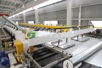 China Full-Automatic Mineral Wool Sandwich Panel Machine For Easy To Operate Rock Wool Sandwich Panel Production Line With 40-300 Mm Thickness for sale