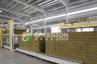 China Full-Automatic Mineral Wool Sandwich Panel Machine For Easy To Operate Rock Wool Sandwich Panel Production Line With 40-300 Mm Thickness for sale