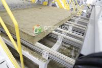 China Fully Automatic Customizable Stone Wool Sandwich Panel Making Machine Easy To Operate for sale