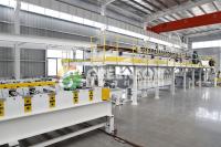 China Fully Automatic Customizable Stone Wool Sandwich Panel Making Machine Easy To Operate for sale