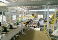 China Fully Automatic High Accuracy PU Edge Rock Wool Sandwich Panel Production Line With 380V 50Hz 3phases for sale