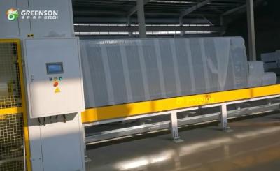 China PUF PIR PU Rock Wool Sandwich Panel Machine Production Line with 3-15m/min Adjustable Speed 40-300mm Thickness and 950-1200mm Width for sale