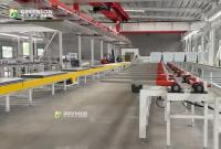 China Continuous Z Lock PU Rock Wool Sandwich Roof Panel Foaming Making Machine Production Line for sale