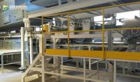 China Continuous Z Lock PU Rock Wool Sandwich Roof Panel Foaming Making Machine Production Line for sale