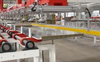 China Easy To Operate High Efficent Rock Wool Polyurethane Foam Panel Production Line with PLC Numerical Control System for sale