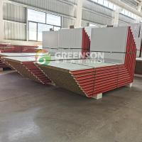 China Easy To Operate High Efficent Rock Wool Polyurethane Foam Panel Production Line with PLC Numerical Control System for sale