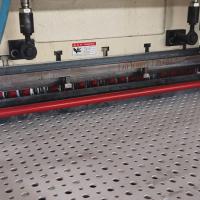 China 200T Pressure High Automatic Perforating Machine for Max 20mm Thickness Gypsum Board Punching for sale