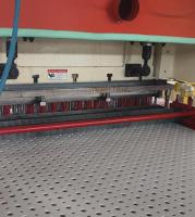 China 160 Tons Pressure 11 KW Power Hole Perforating Machine for MDF Panel with Multiple Hole Shapes for sale