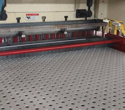 China 200T Pressure Gypsum Board Perforating Machine for Max 20mm Thickness with High Automatic Level for sale