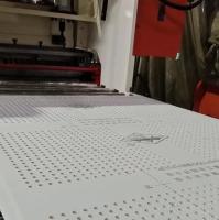 China Professional 160 Tons Pressure 11 KW Power Drywall Hole Puncher With Multiple Hole Shapes For Gypsum Board And Fiber Cement Panel for sale
