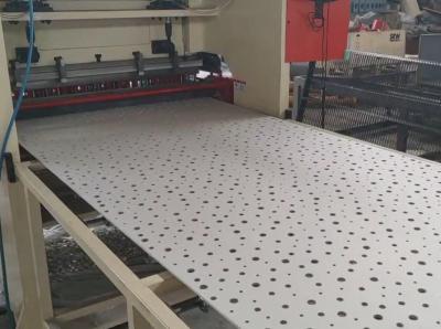 China Fully Automatic Sheet Perforation Line 1220x2440 Sheet Perforation Machine for sale