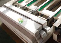 China Fast Gypsum Board Strip Cutting Machine For 1200 Mm*2400 Mm Boards Producing 100mm Wide Slats for sale