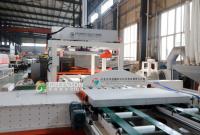 China Full Auto Gypsum Board Saw Line High Efficiency Dust Free Cutting For 1200 Mm*3000 Mm Boards for sale