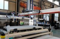 China High Efficiency Drywall Strip Cutter / Gypsum Board Sawing Line Dust Free for sale