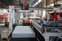 China High Efficiency Dust Free Cutting Gypsum Board Slitting Machine For 100mm Wide Slats for sale