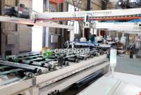 China Full Auto Gypsum Board Saw Line High Efficiency Dust Free Cutting For 1200 Mm*3000 Mm Boards for sale