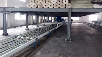 China 1220x2440mm MgO Board Production Line 600-1220mm Width Wall Panel Machine for sale