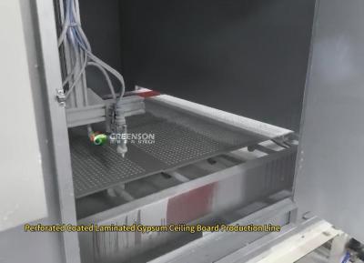 China Eco Water-based Latex Paint Spraying Line For Paper-faced Gypsum Board Decorative Finishing for sale