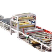 China Insulation Decorative Integration Gypsum Board Lamination Machine Production Line for sale