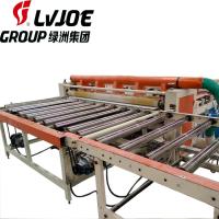 China Double Sides Gypsum Ceiling Board Lamination Machine With Edge Banding Machine for sale