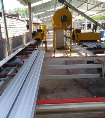 China Automatic Gypsum Cornice Machine with High Output for Interior Decorative for sale