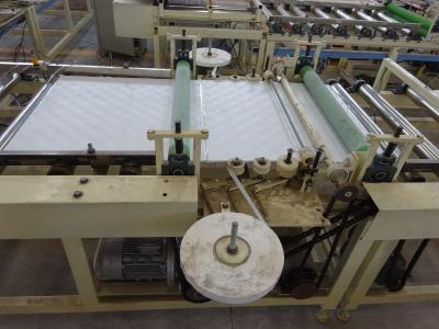 China Fully Automatic Pvc Laminated Gypsum Board Lamination Machine For High Speed Lamination Of 5-30 Mm Board for sale