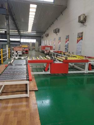 China Automatic Gypsum Ceiling Tile Production Line 15m/Min Laminating Speed for sale