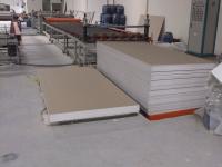 China Professional Gypsum Ceiling Tile Production Line With Automatic Board Unloading Machine for sale