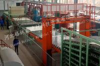 China Interior Decoration 6 Million Sqm Capacity Mineral Fiber Board Production Line for sale
