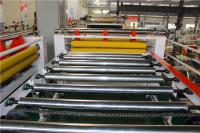 China Double Sides PVC Film Plasterboard Lamination Machine With Cutting Machine for sale