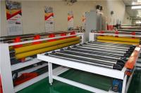 China Double Sides PVC Film Plasterboard Lamination Machine With Cutting Machine for sale