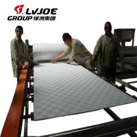 China Automatic Gypsum Ceiling Tile Production Line 15m/Min Laminating Speed for sale