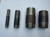 China Welding black steel pipe nipples manufacturer for sale