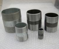 China 1/2-8carbon steel double thread bread barrel nipple/pipe nipple for sale