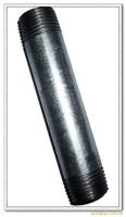 China 1/2-8,black LONG steel pipe nipples for sale