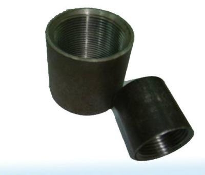 China Black full thread steel pipe sockets. for sale
