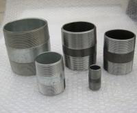 China Welded seamless steel pipe nipples for sale