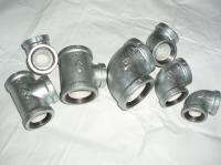 China NPT Galvanized Malleable iron pipe fittings for sale