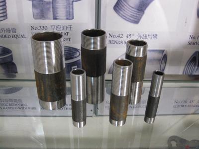 China black steel pipe nipples, BSPT/DIN/ASTM for sale