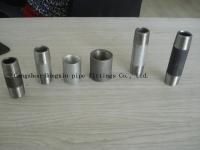 China BSP Taper Extended Nipples   Thread at each end, hollow to BS 1387.   Black for sale