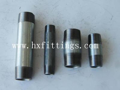 China Barrel Nipples -  Thread at each end, hollow. To BS 1387, heavy pattern. for sale